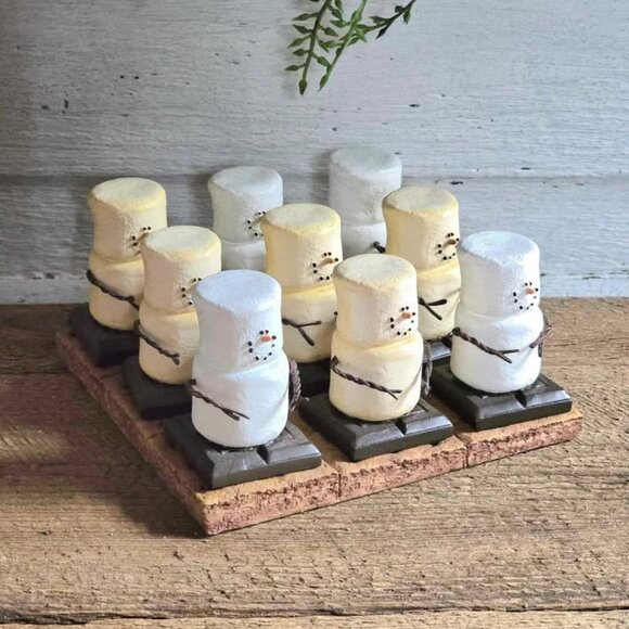 Accents | Midwest Of Cannon Falls Smores Tic Tac Toe Game Marshmallows ...
